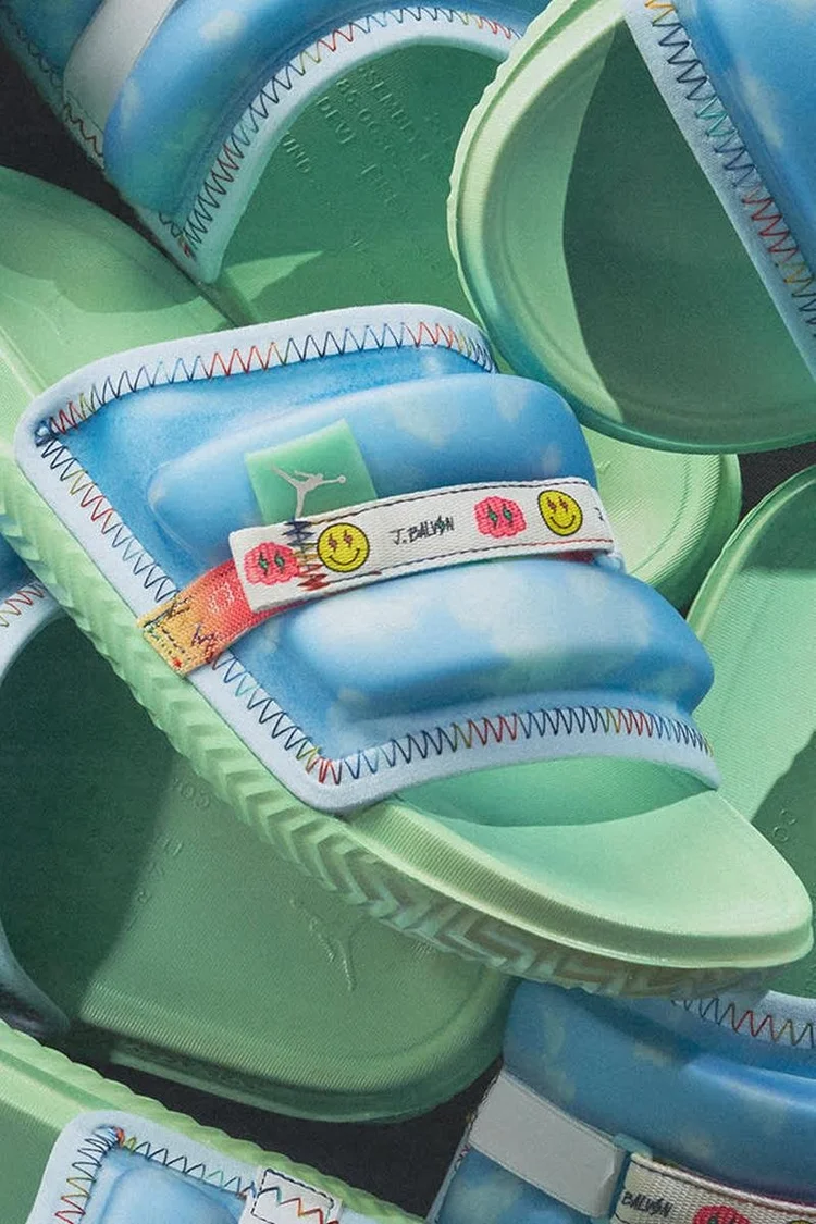 Restock: J Balvin x Jordan Super Play Slides — Sneaker Shouts