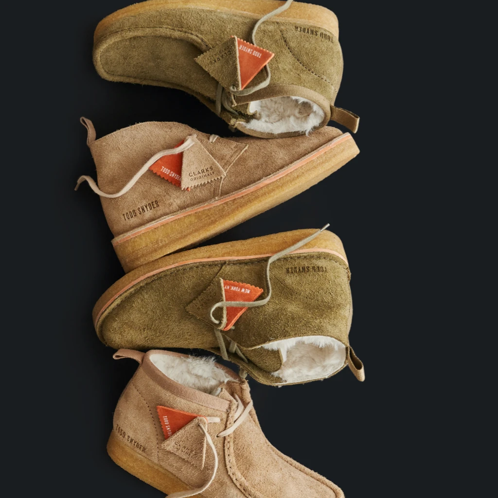 Now Available: Todd Snyder x Clarks "Shearling" Collection — Sneaker Shouts
