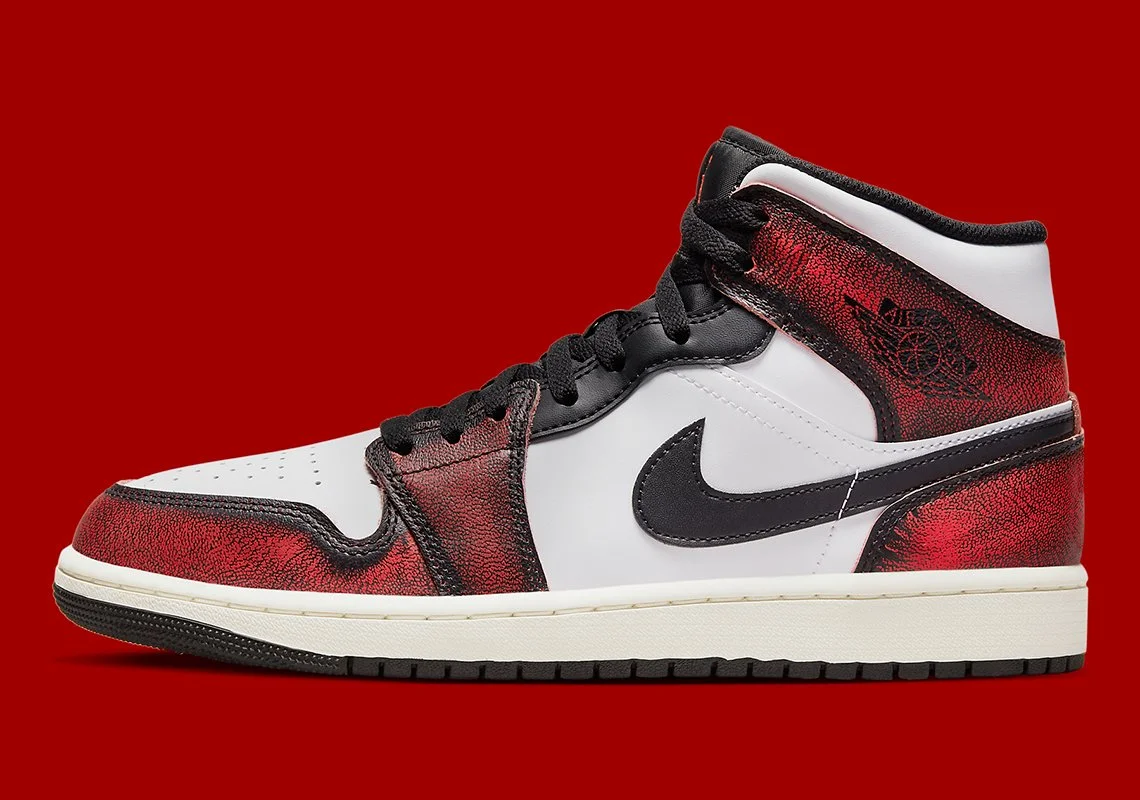 Now Available: Air Jordan 1 Mid "Wear Away" — Sneaker Shouts