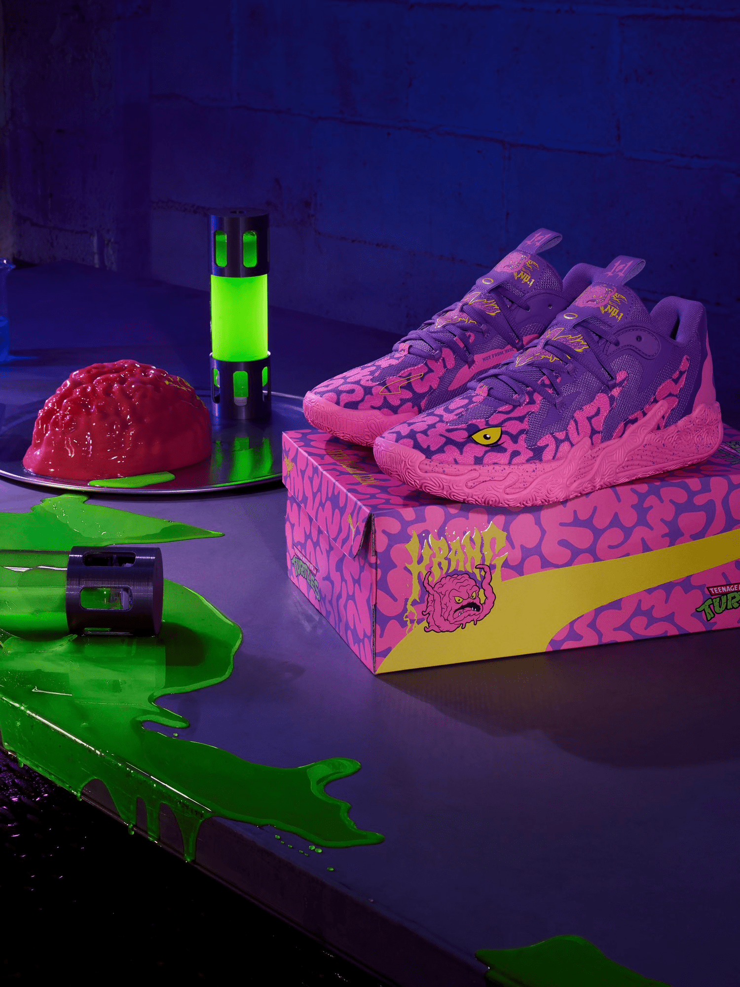 Now Available: TMNT x LaMelo Ball x Puma MB.03 "Krang" — Sneaker Shouts
