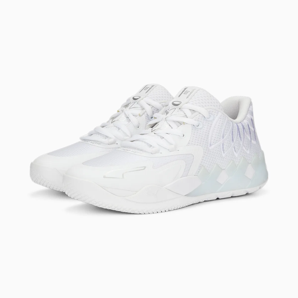 Now Available: LaMelo Ball x Puma MB.01 "White Silver" — Sneaker Shouts