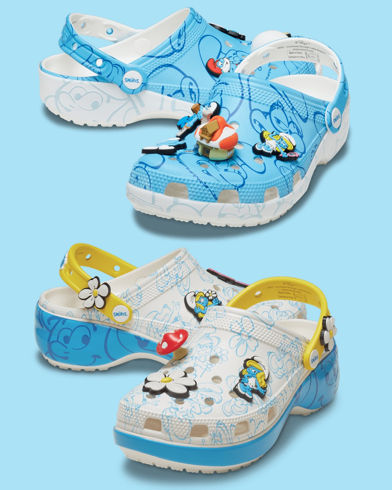 Now Available: Smurfs x Crocs Classic Clogs — Sneaker Shouts