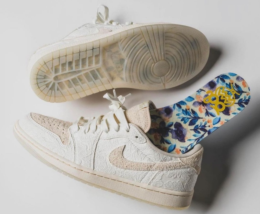 Now Available: Chris Paul x Air Jordan 1 Low "Light Cream" — Sneaker Shouts