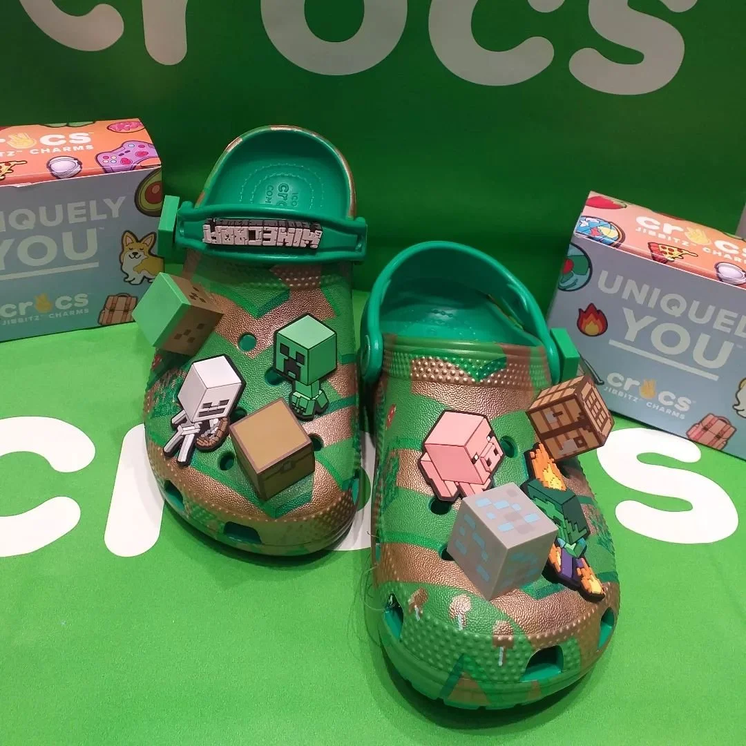 Now Available: Minecraft x Crocs Classic Clogs — Sneaker Shouts