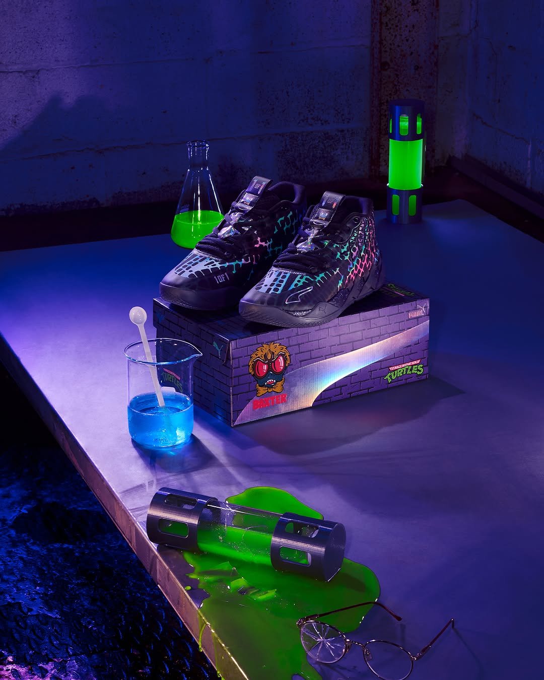 Now Available: TMNT x Puma LaMelo Ball MB.01 "Baxter Stockman ...