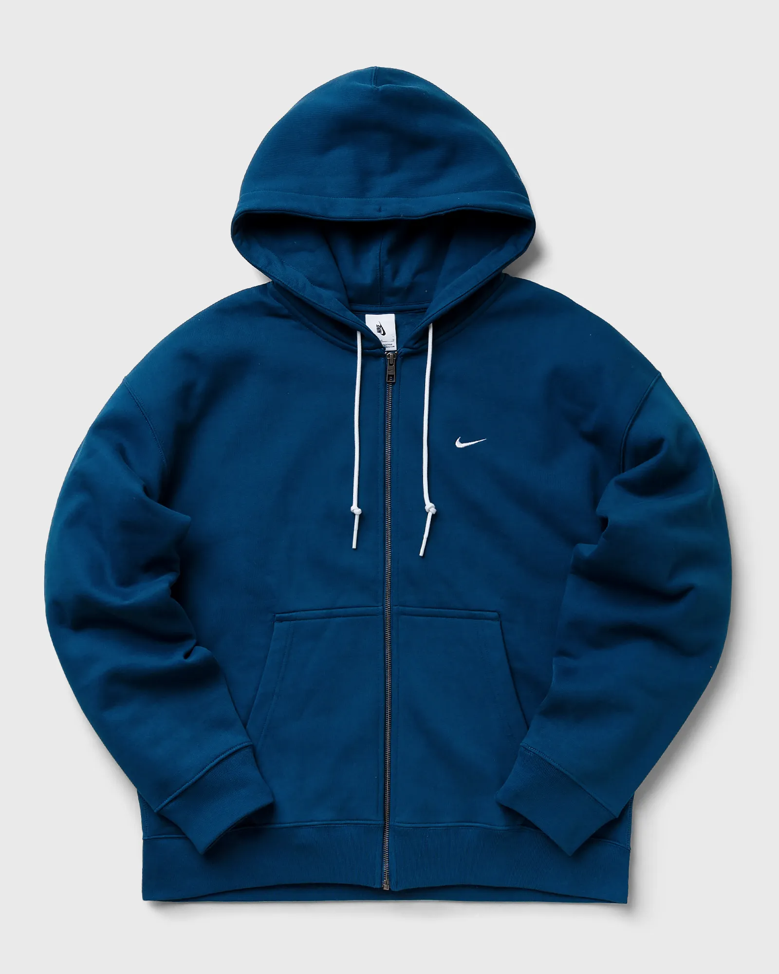 Over 40% OFF the Nike Solo Swoosh Zip Hoodie "Valerian Blue" — Sneaker ...