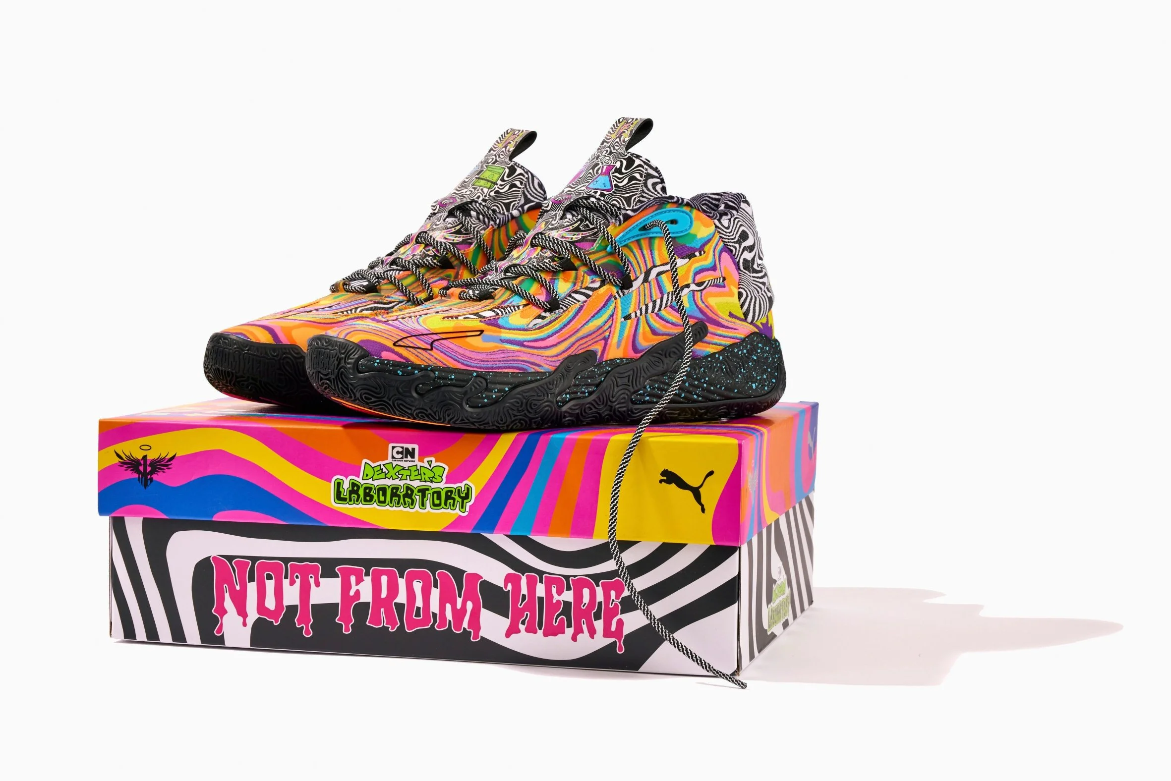Now Avalable: LaMelo Ball x Puma MB.03 "Dexter’s Laboratory" — Sneaker ...