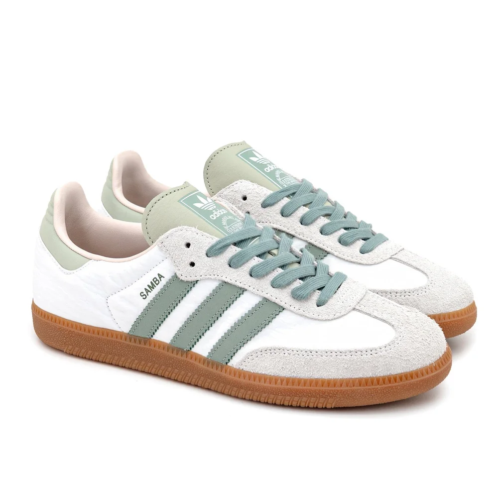 Now Available: adidas Samba OG "Silver Green" — Sneaker Shouts