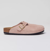 Now Available: Birkenstock Boston Suede Clog "Pink" (UO Exclusive ...