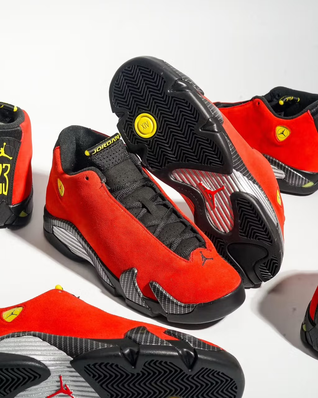 Now Available: Air Jordan 14 Retro "Ferrari" (2025) — Sneaker Shouts