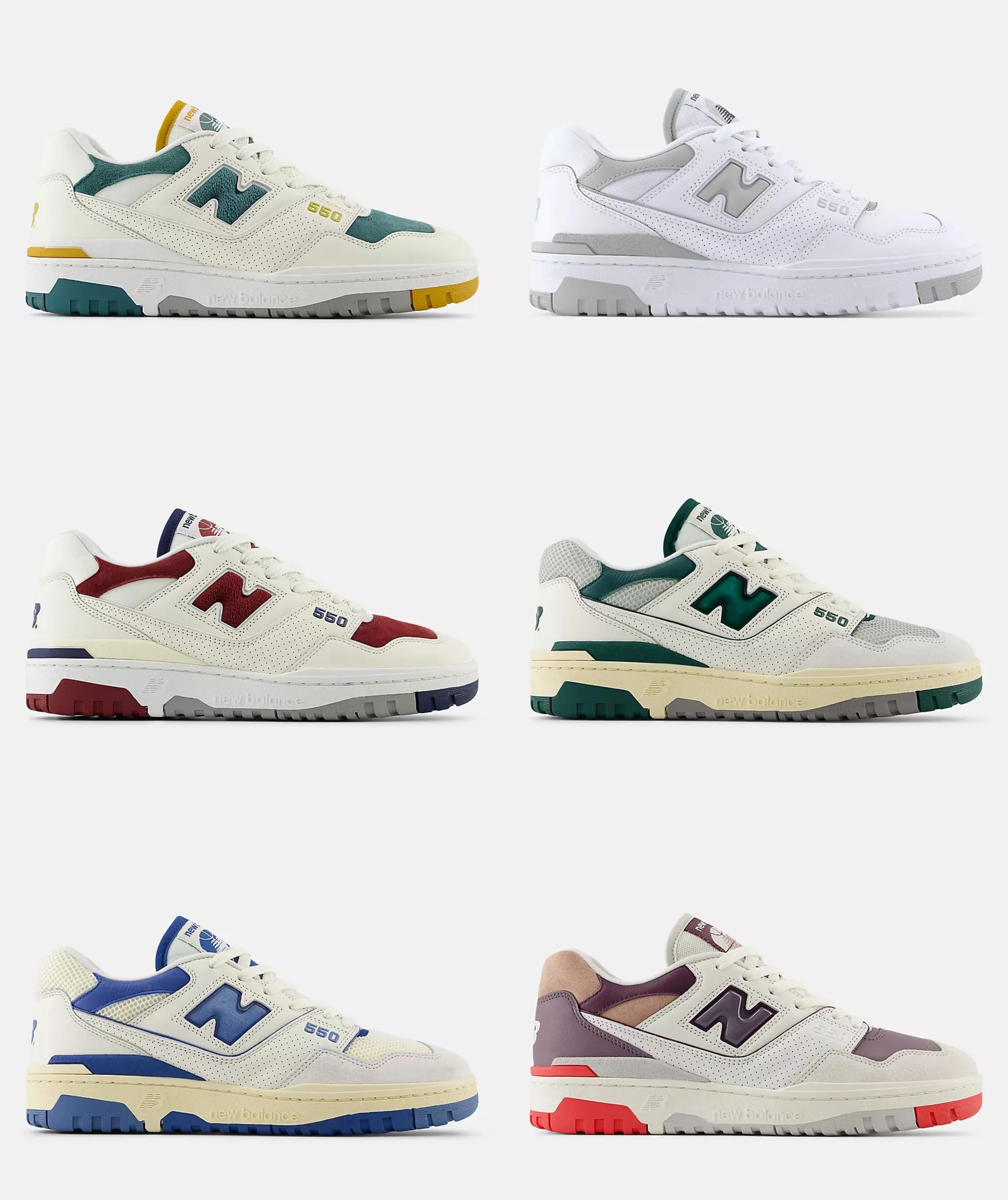 On Sale: New Balance 550 Colorways — Sneaker Shouts