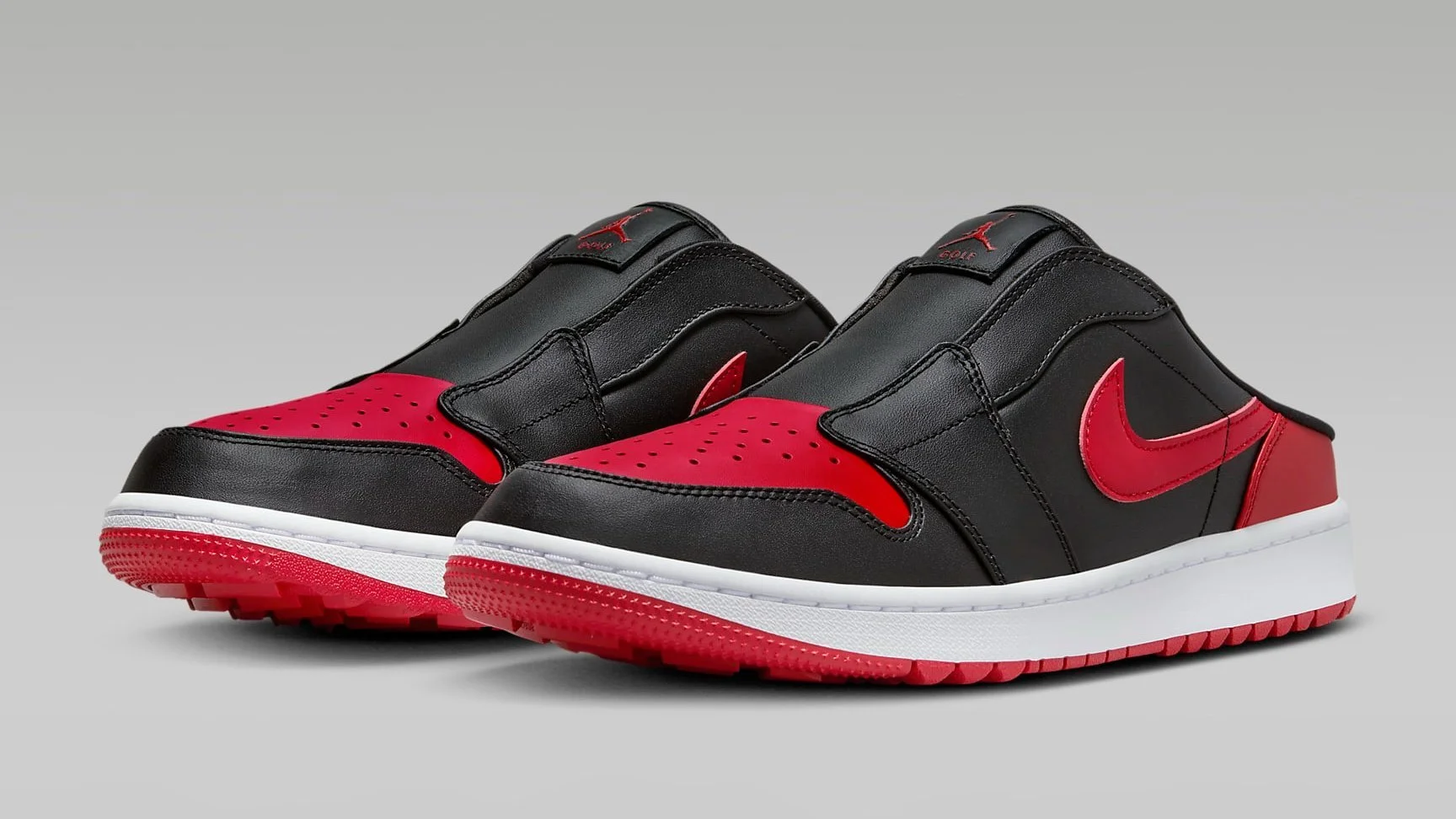 Now Available: Air Jordan Golf Mule "Bred" — Sneaker Shouts