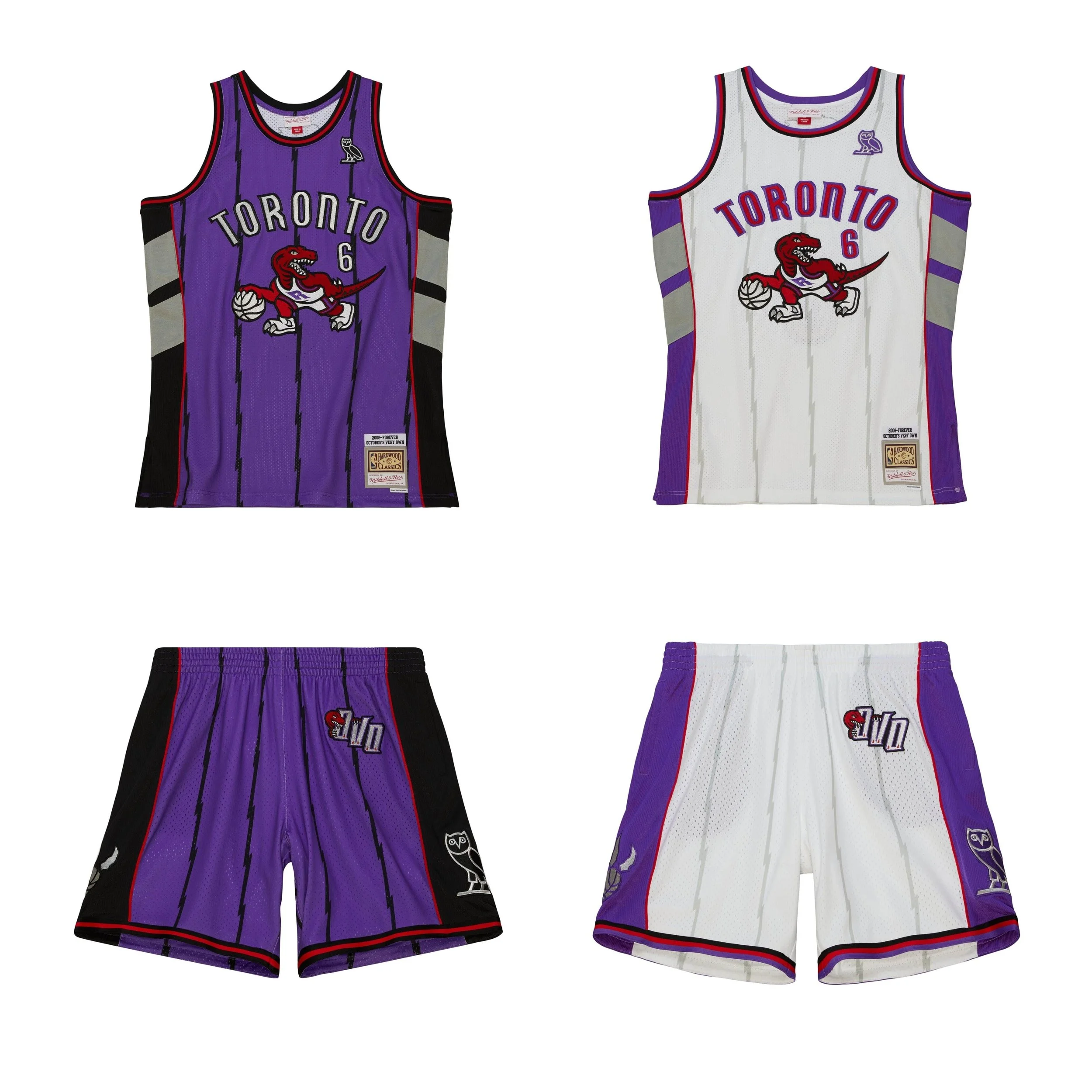 Now Available: OVO x Mitchell & Ness Toronto Raptors Collection ...