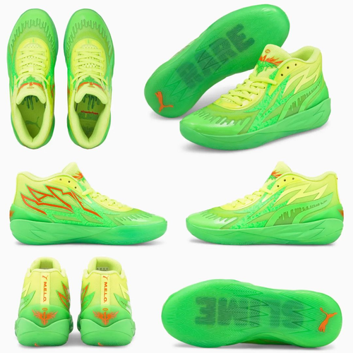 Now Available: Nickelodeon x Puma MB.02 "Slime" — Sneaker Shouts