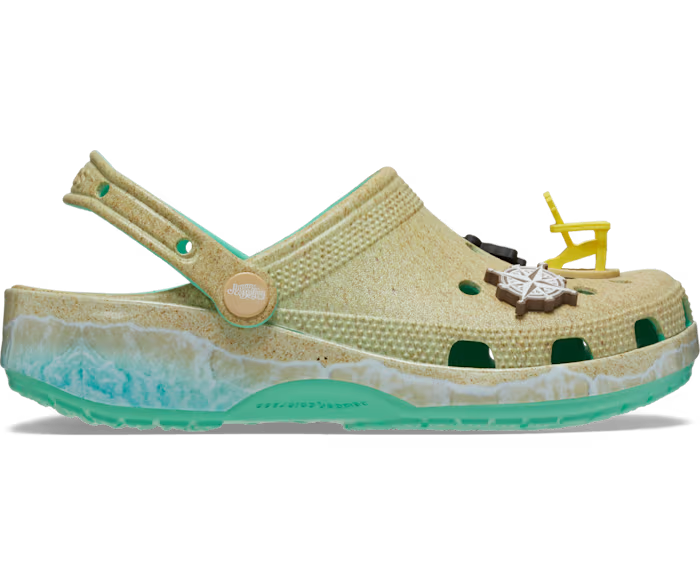 Now Available: Margaritaville Beach x Crocs Classic Clog "Pistachio ...