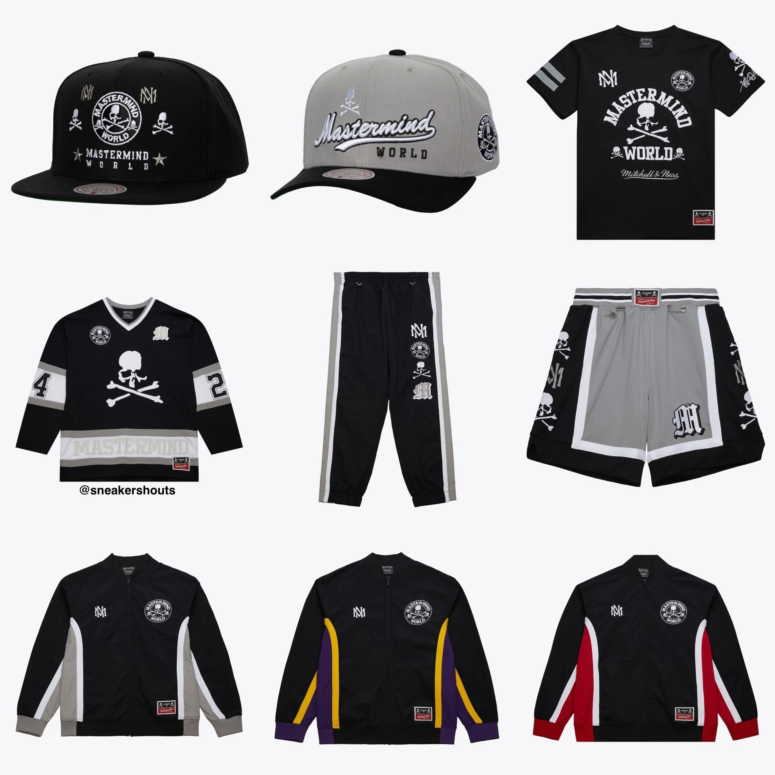 Now Available: Mastermind x Mitchell & Ness Collection — Sneaker Shouts