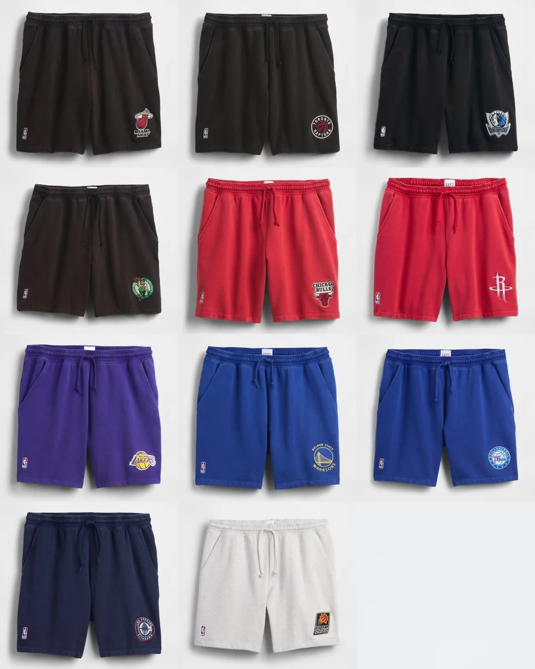 60% OFF the NBA x Gap Heayweight Logo Sweatshorts — Sneaker Shouts