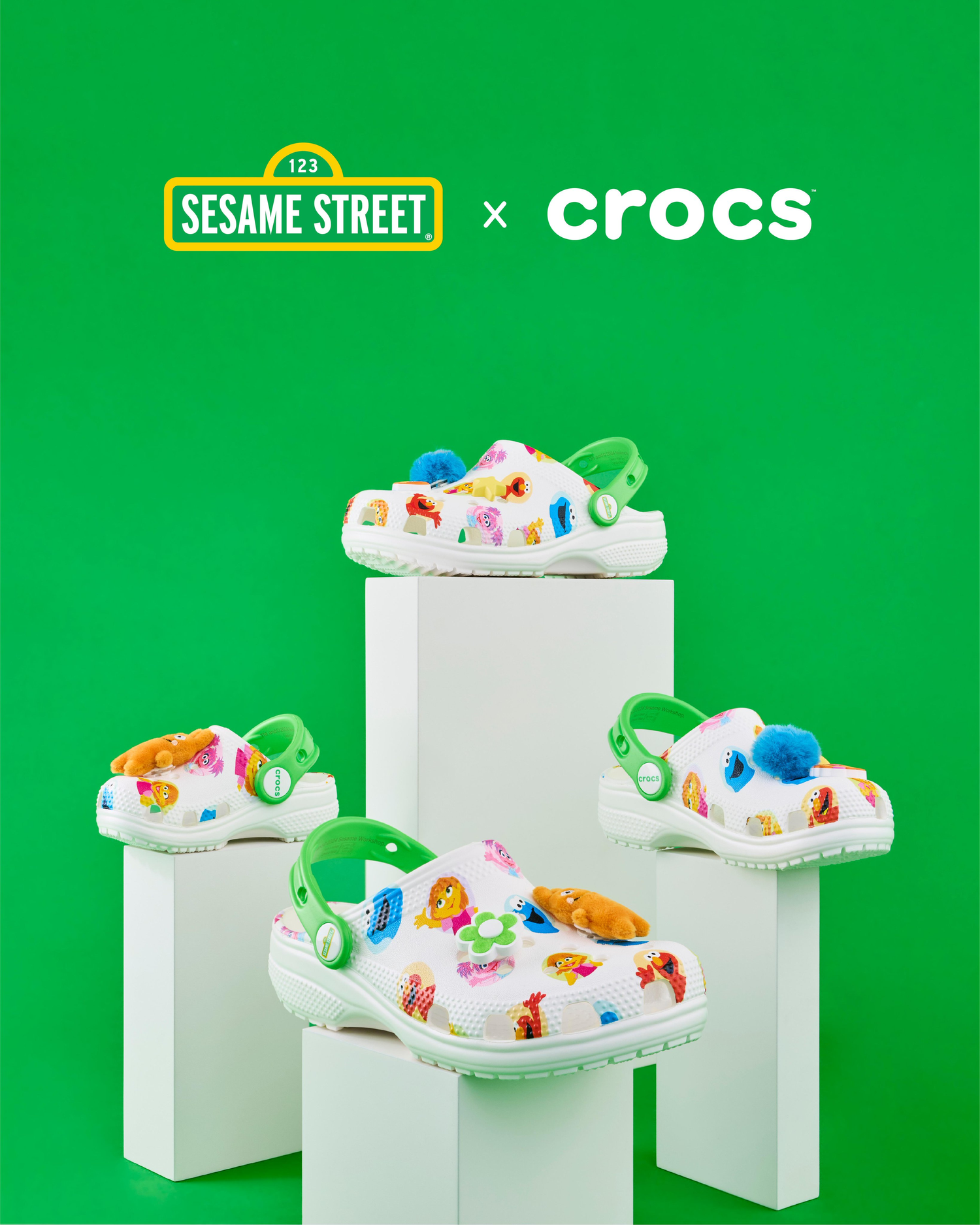 Now Available: Sesame Street x Crocs Classic Clogs — Sneaker Shouts