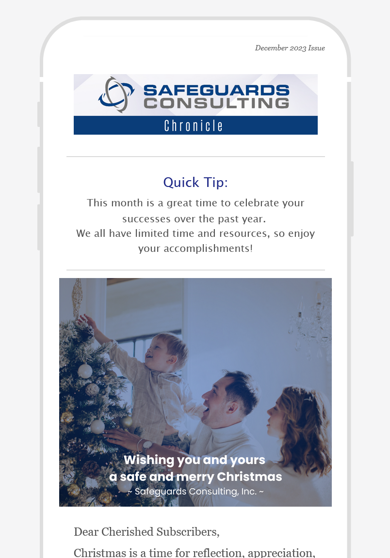 Knowledge — Safeguards Consulting, Inc.