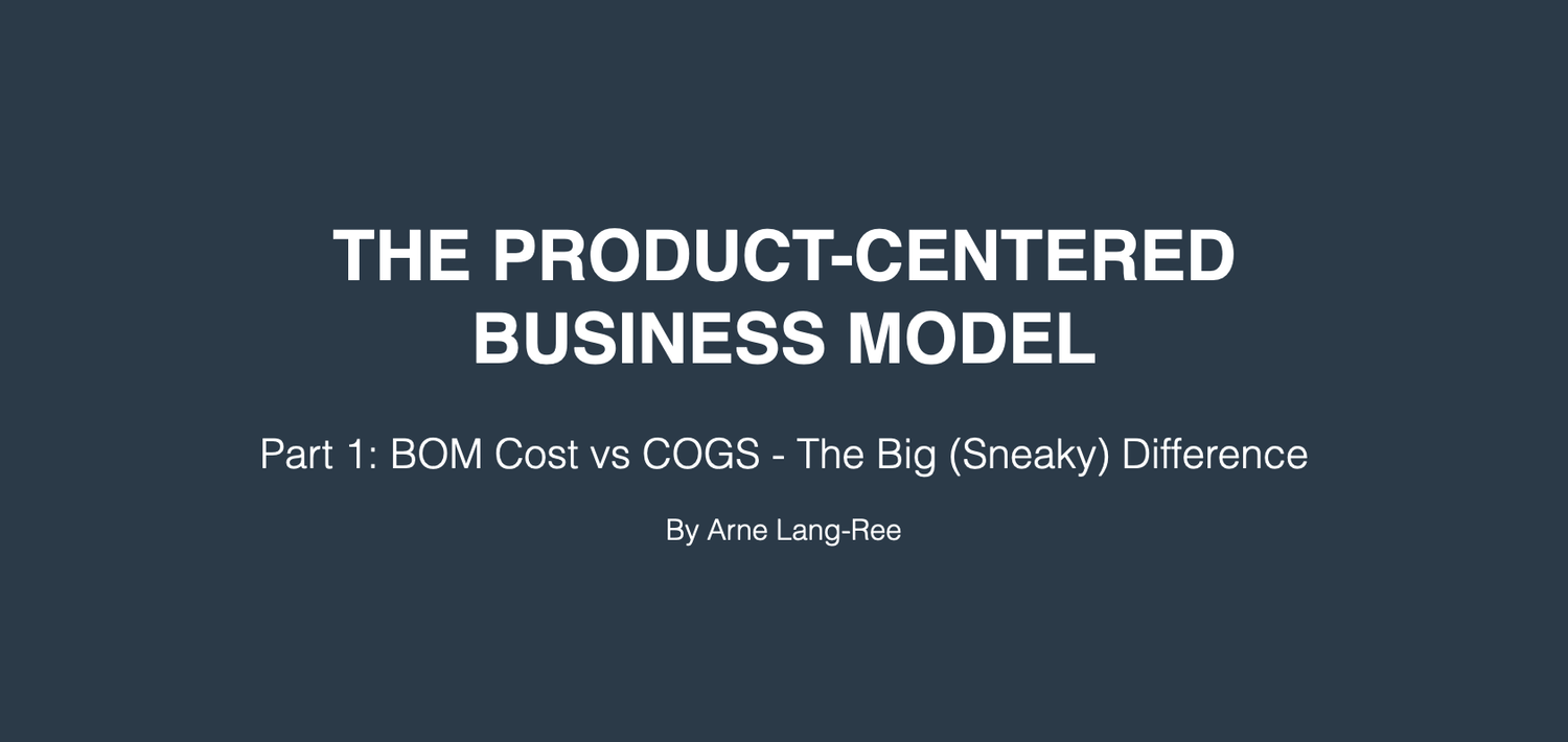 BOM Cost vs. COGS - The (Sneaky) Difference — Spanner