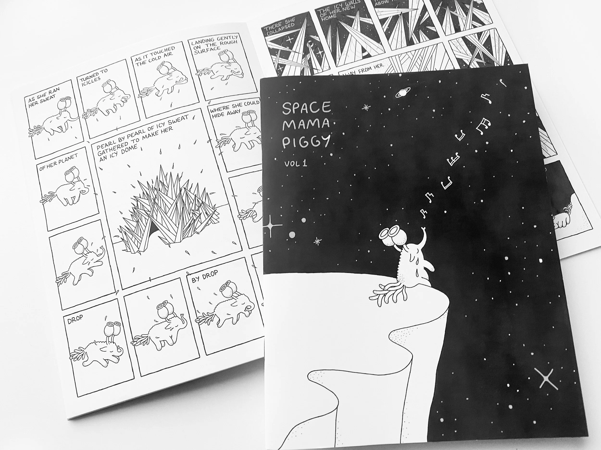 Space Mama Piggy Comic Book — Sólveig Eva