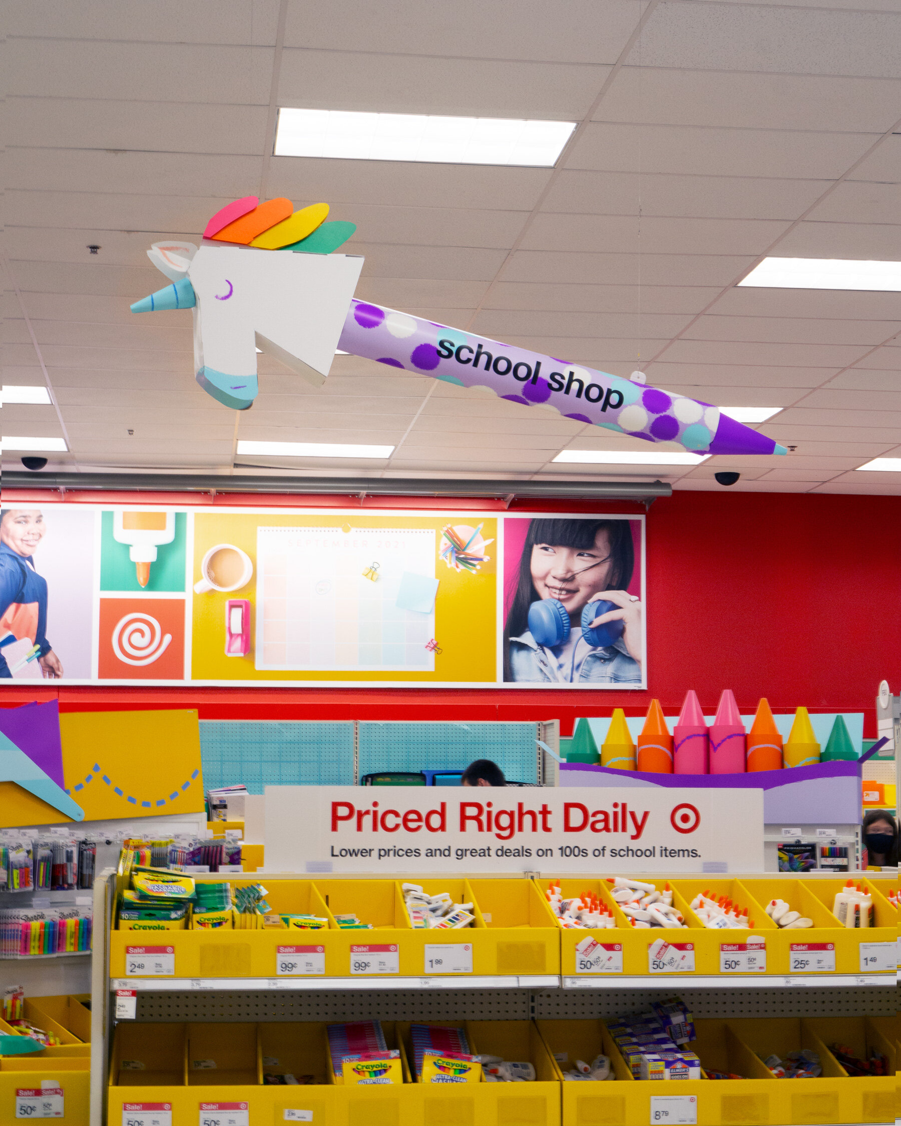 reinasaur — Reina Takahashi — Target In-Store Back to School Campaign