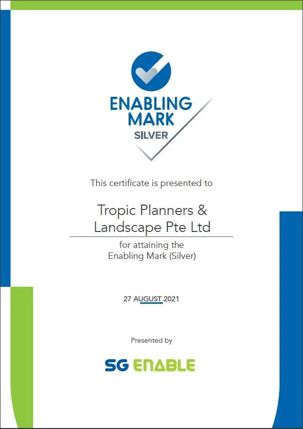 Awards — Tropic Planners & Landscape Pte Ltd