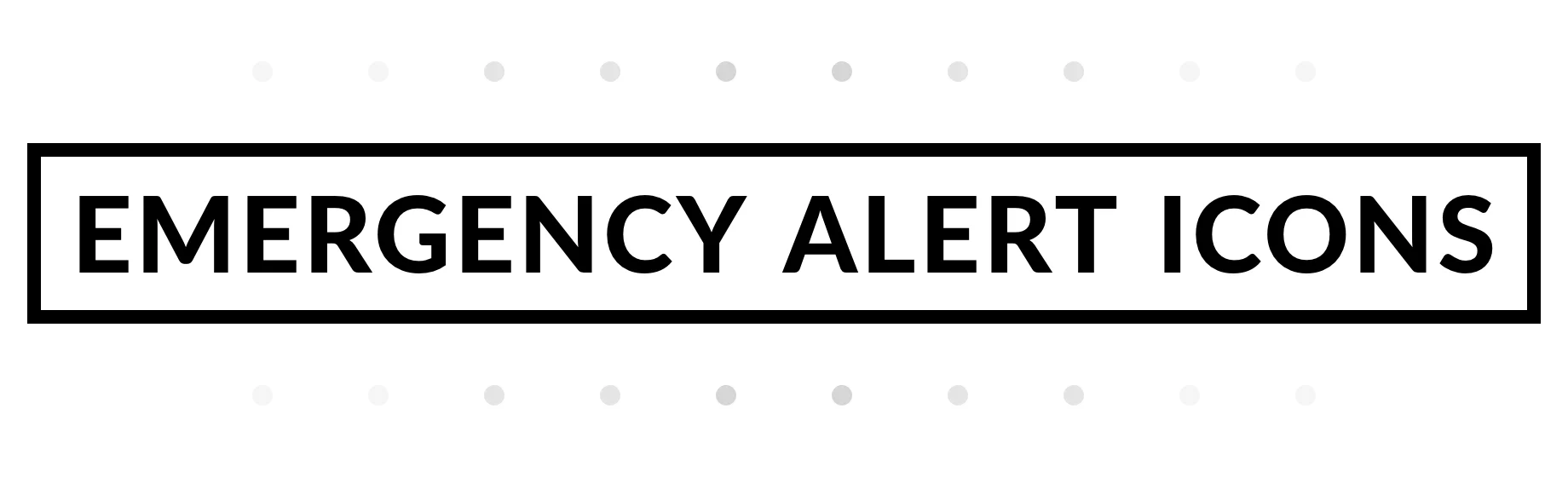 Emergency Alert Icon