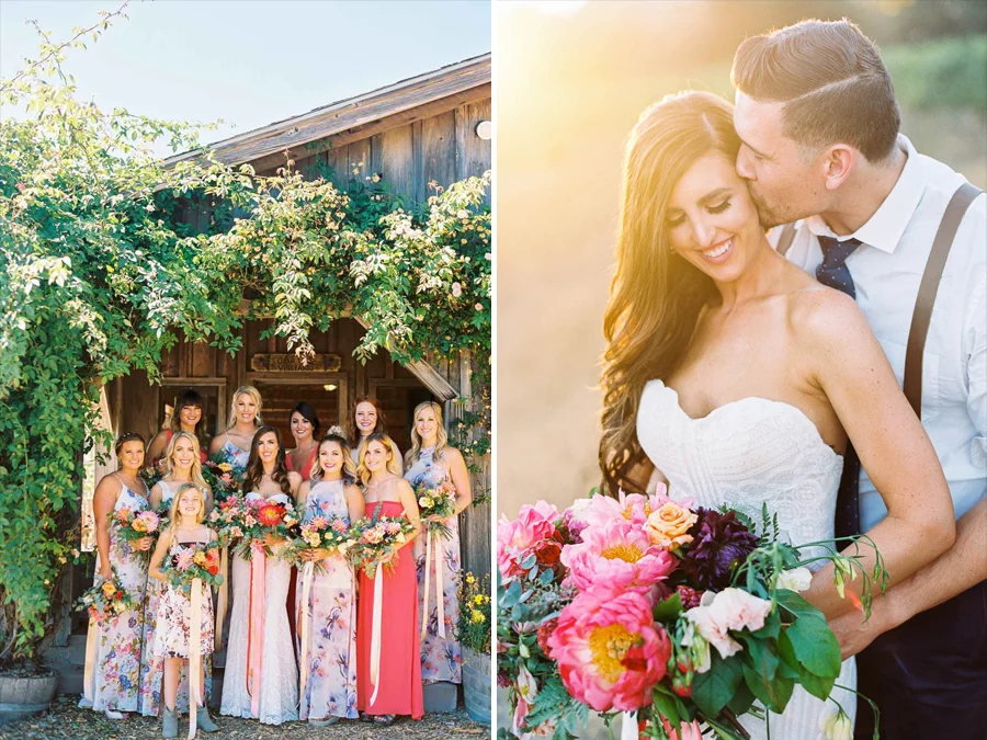 Wedding Portraits — Danielle Poff Photography // Bay Area Family, Party ...