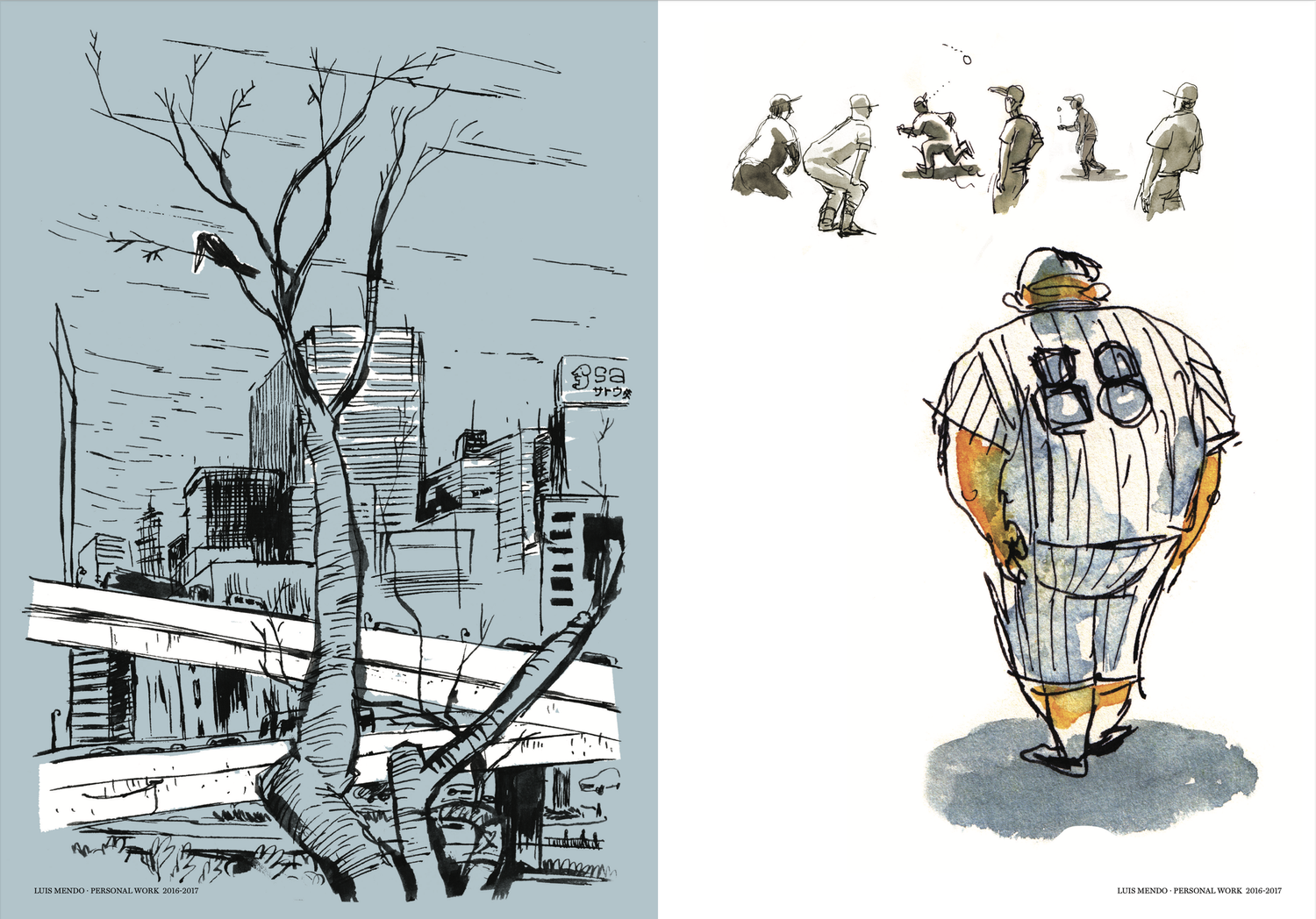 Luis Mendo ⊙ ⊙ Luis Mendo / Tokyo-based artist