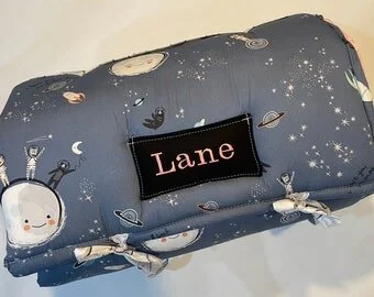 Janiebee Quilted Nap MatsALL MATSLand of Nod Silver