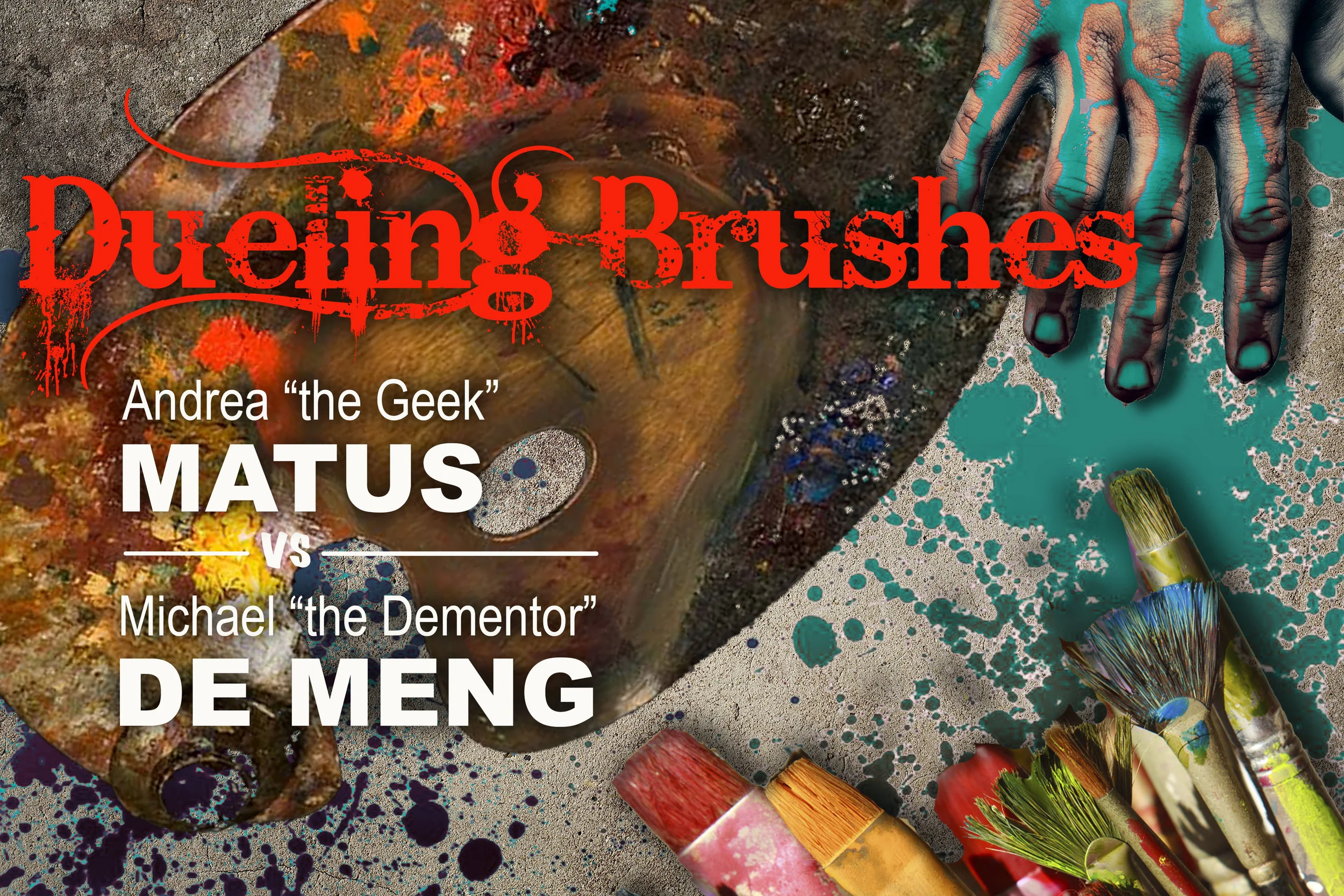 Dueling Brushes — The Assemblage Art of Michael deMeng