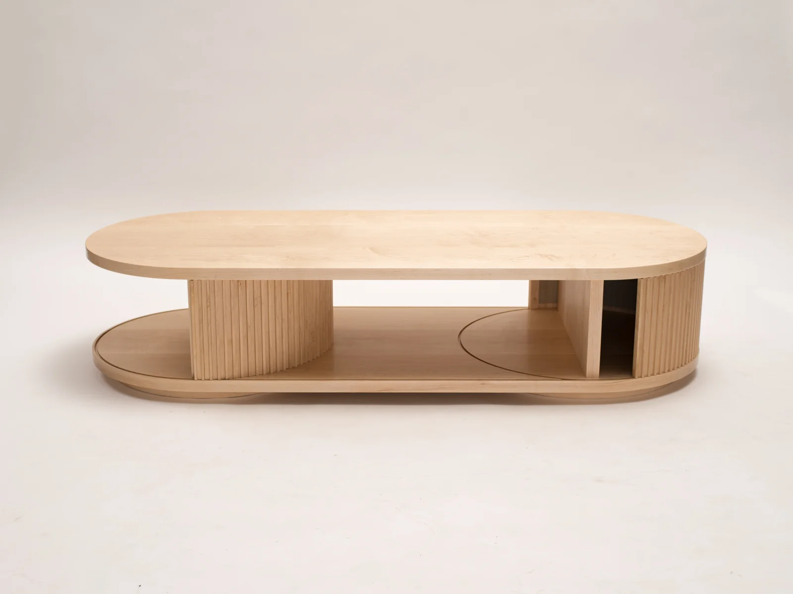 Tambour Table — Cush Design Studio
