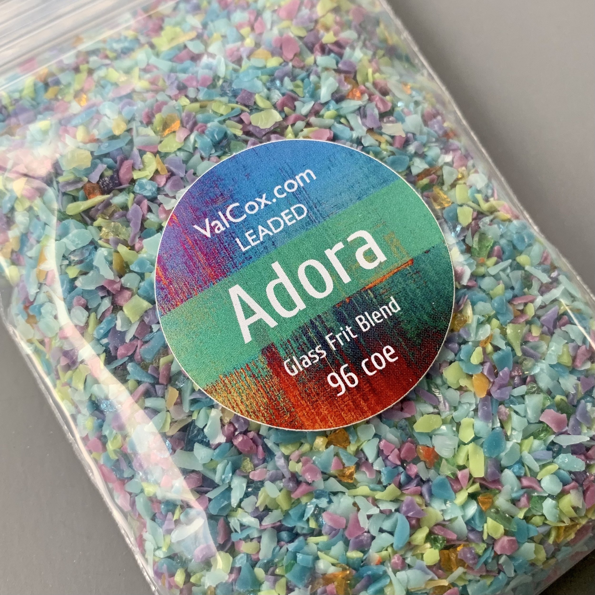 Val Cox glass frit blends