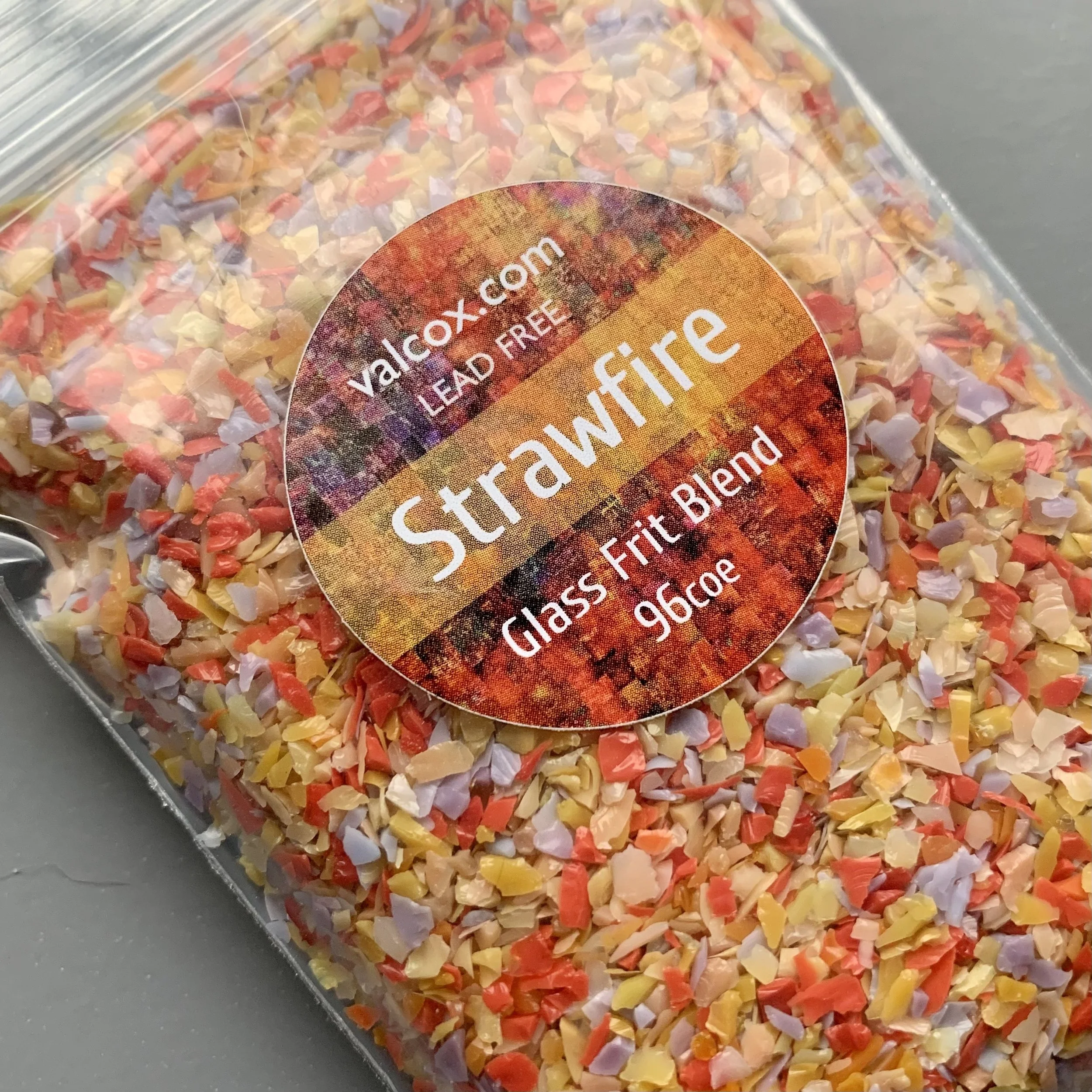 Val Cox glass frit blends