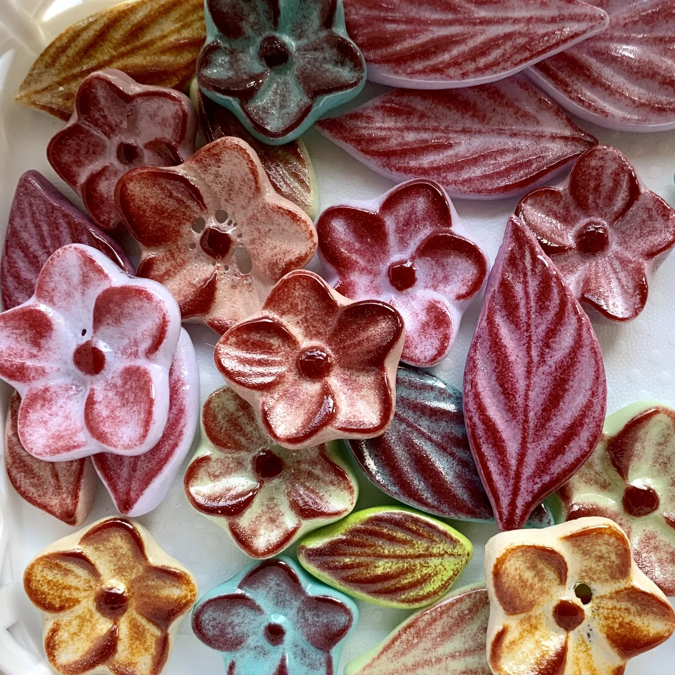 Val Cox glass frit blends