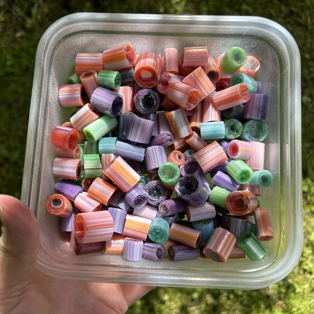 Val Cox glass frit blends