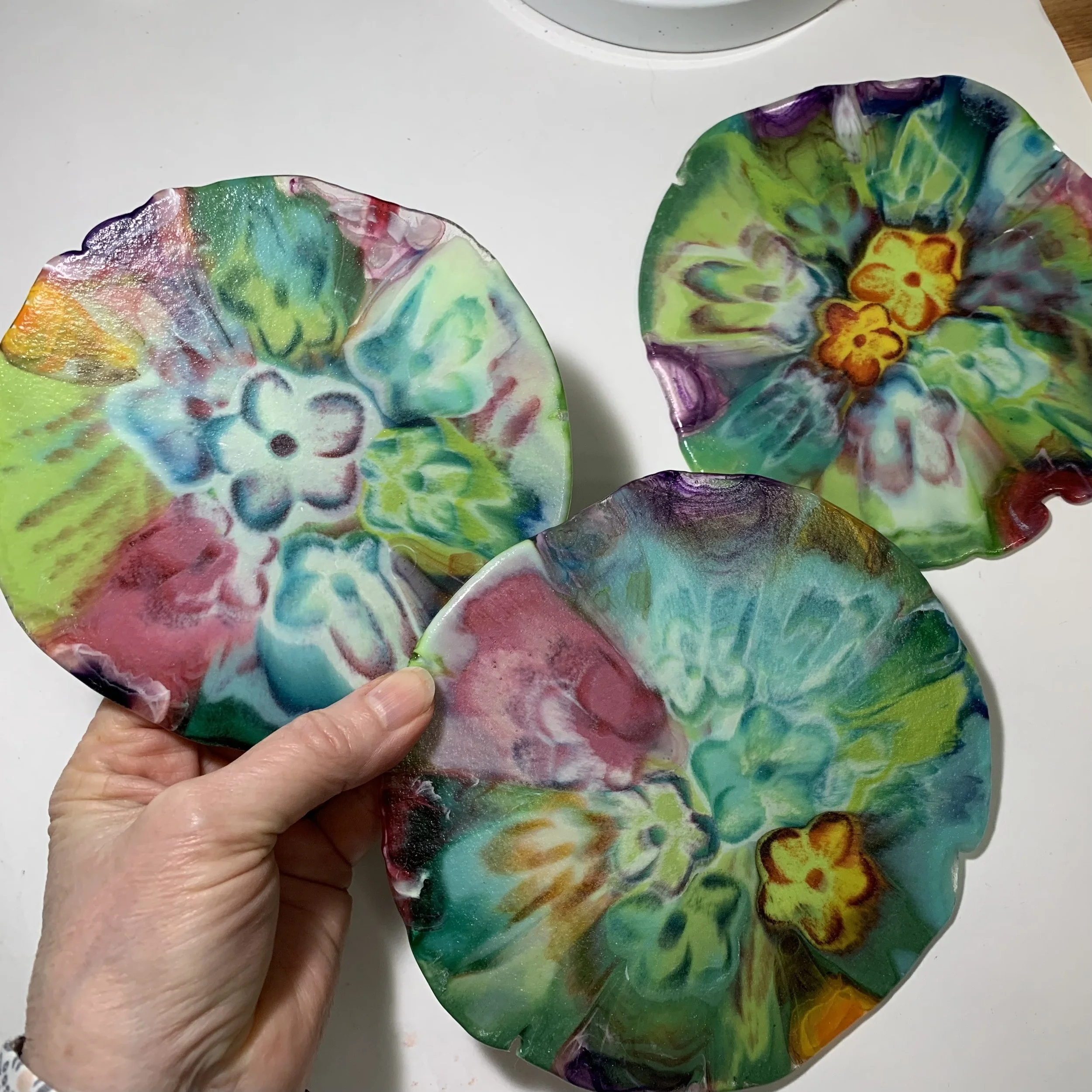 Val Cox glass frit blends