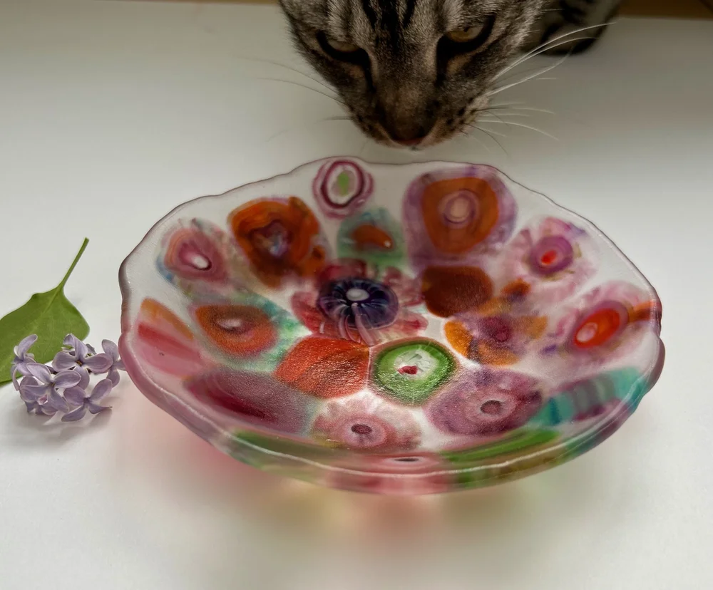 Val Cox glass frit blends