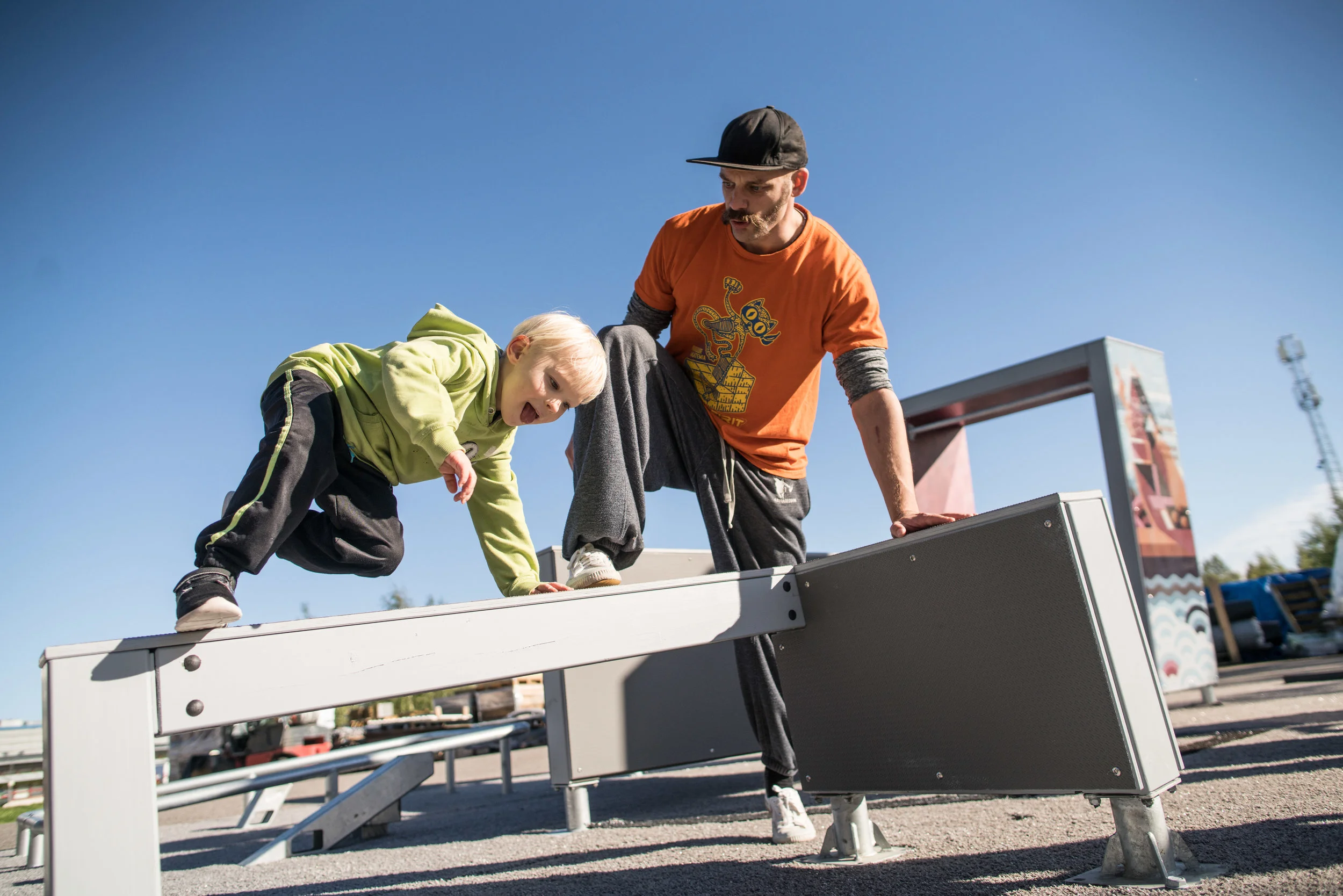 Lekolar samarbejde — STREET MOVEMENT, Professional Parkour Services