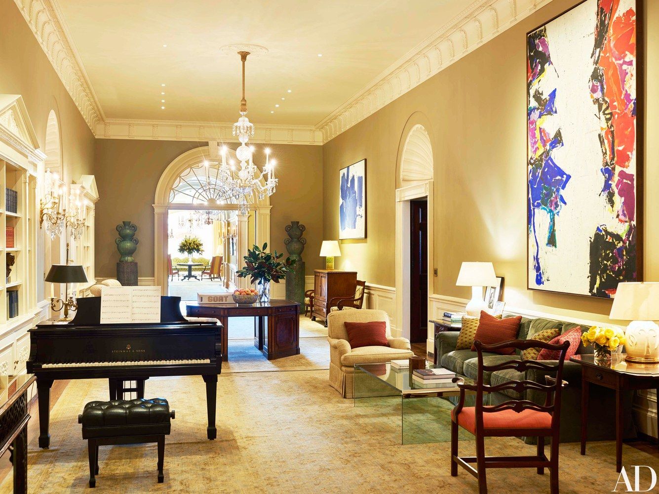 Elegant Dressing, Stylish Dining, Living with Art, Interior Design ...