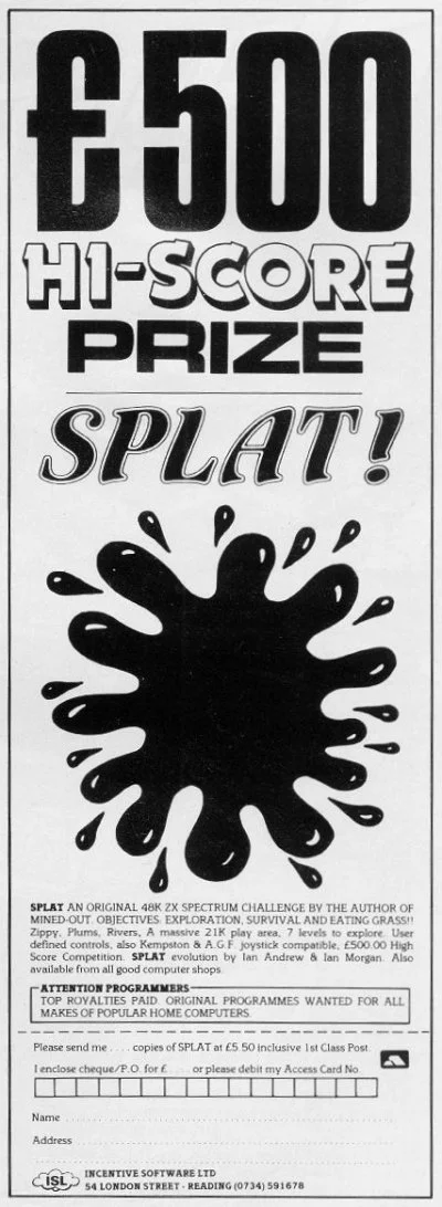 Splat! — Wizwords