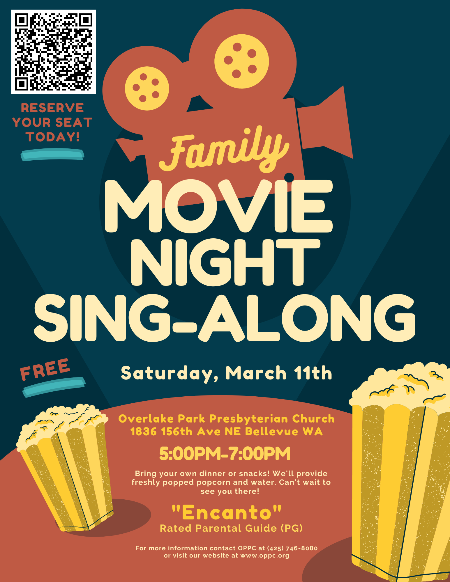 Family Movie Night Sing-Along — Overlake Park Presbyterian Church