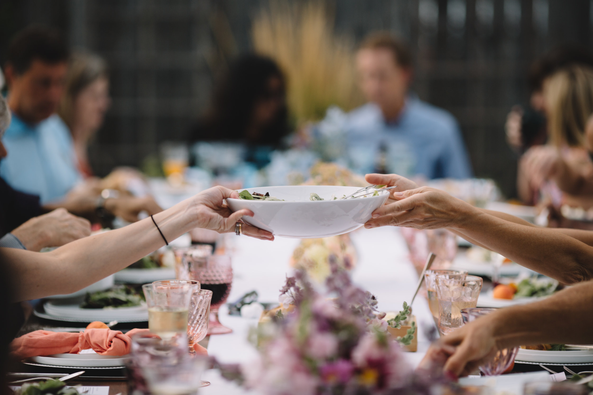 Color Block Dinner — Big Delicious Planet | Full-Service Catering ...