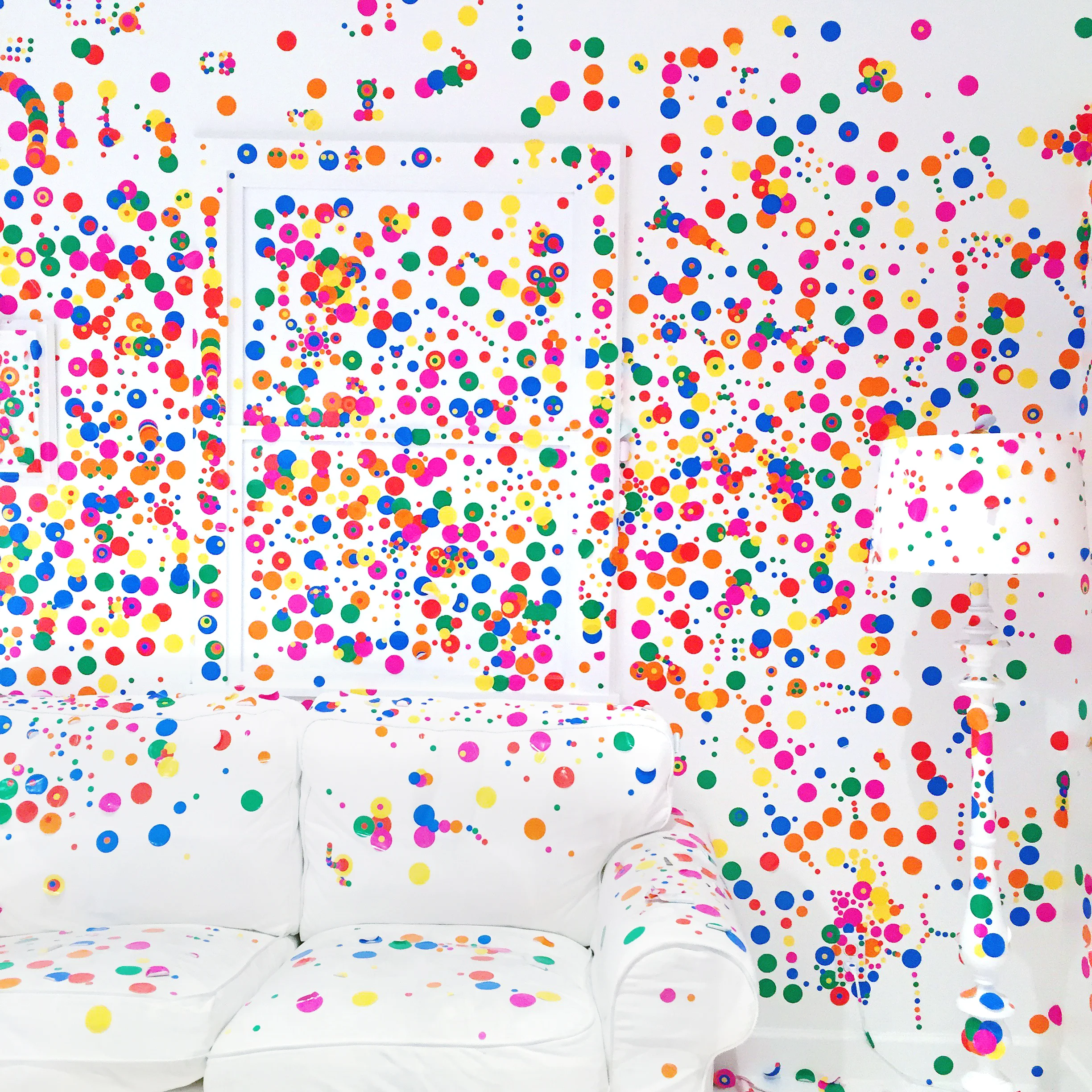 Yayoi Kusama's Obliteration Room — Amy Chen