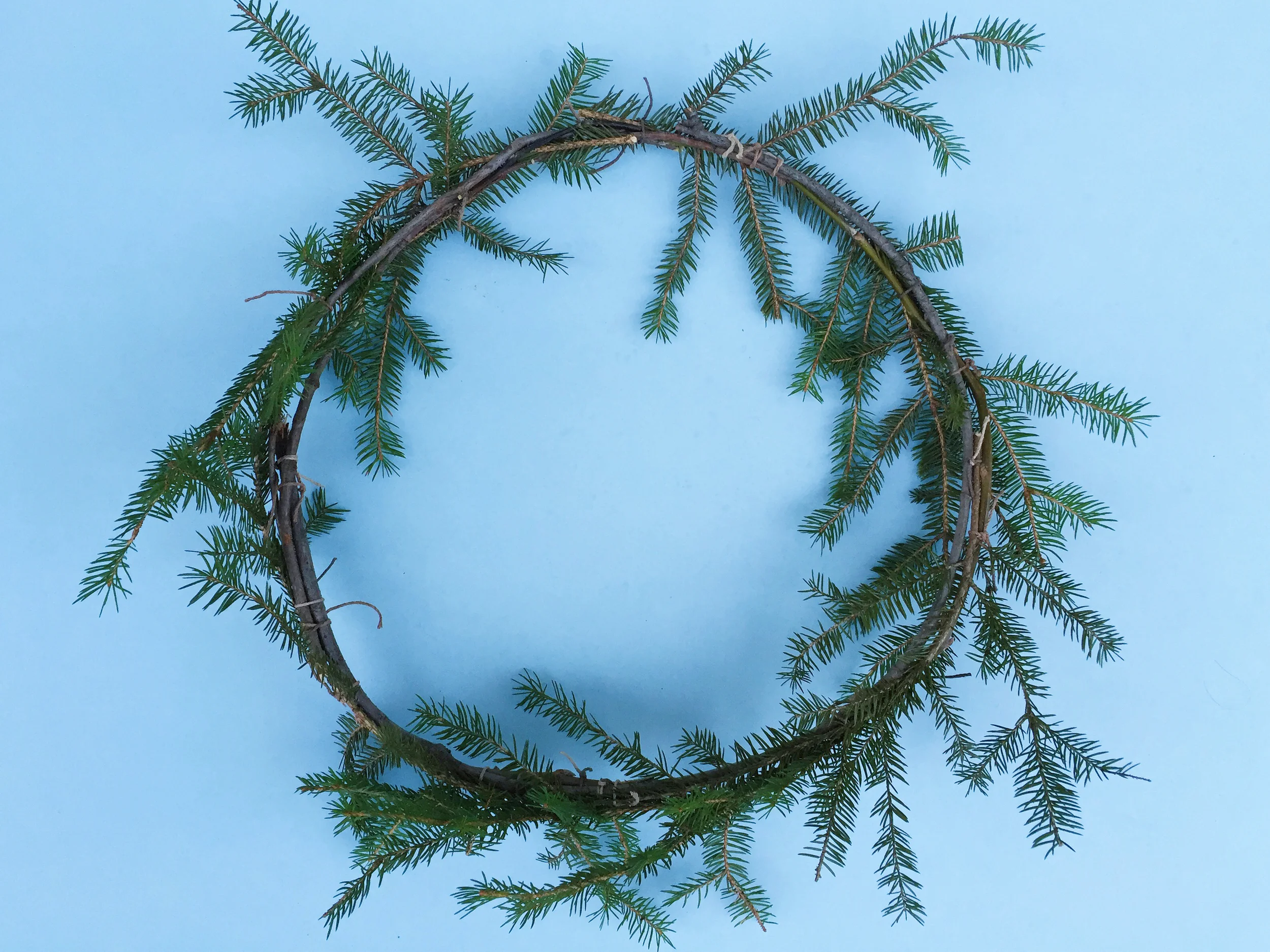 DIY Holiday Wreath — Amy Chen
