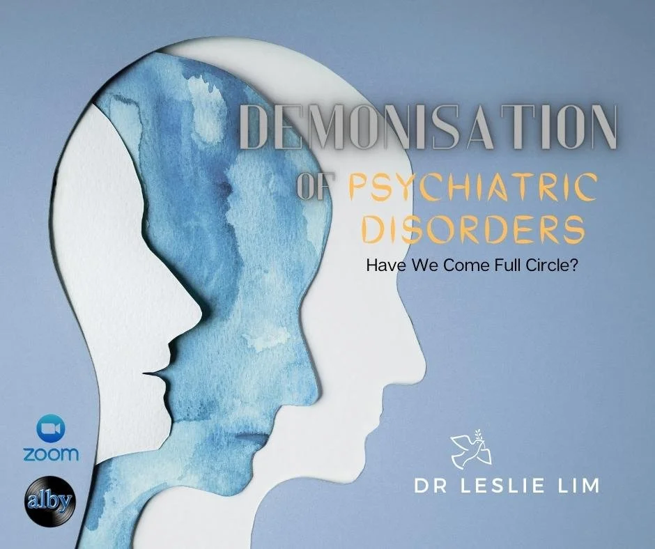 DEMONISATION of PSYCHIATRIC DISORDERS (Online Events) — Alby