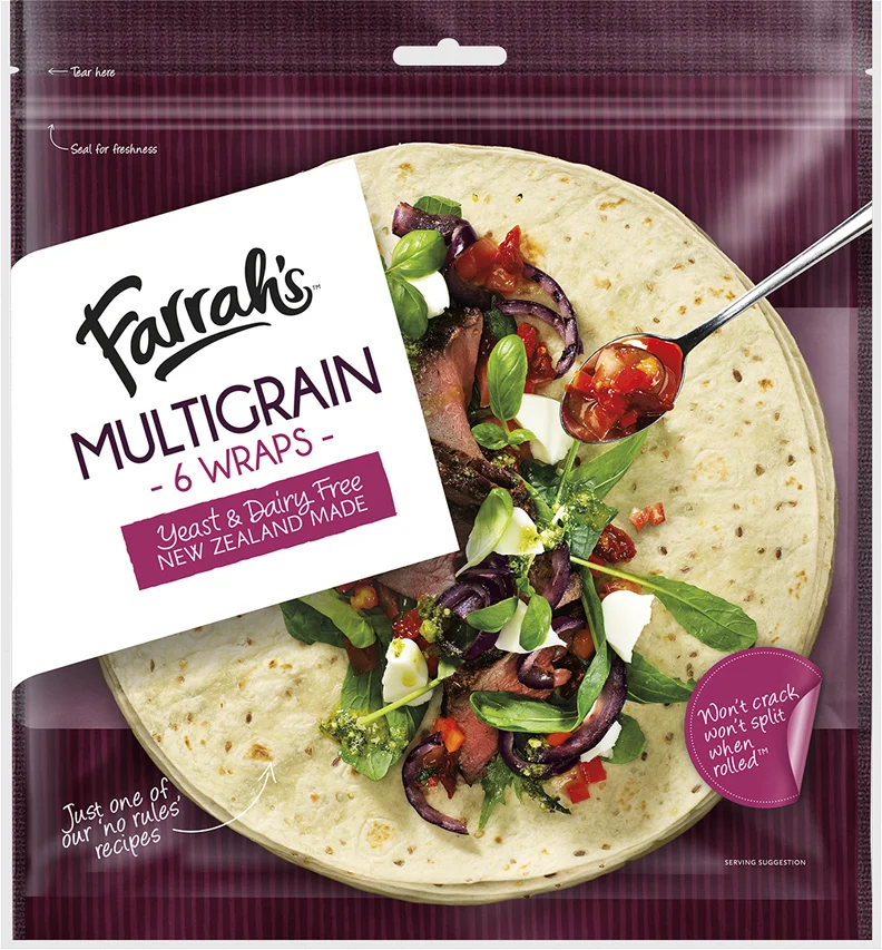 Multigrain Wraps — Farrah's