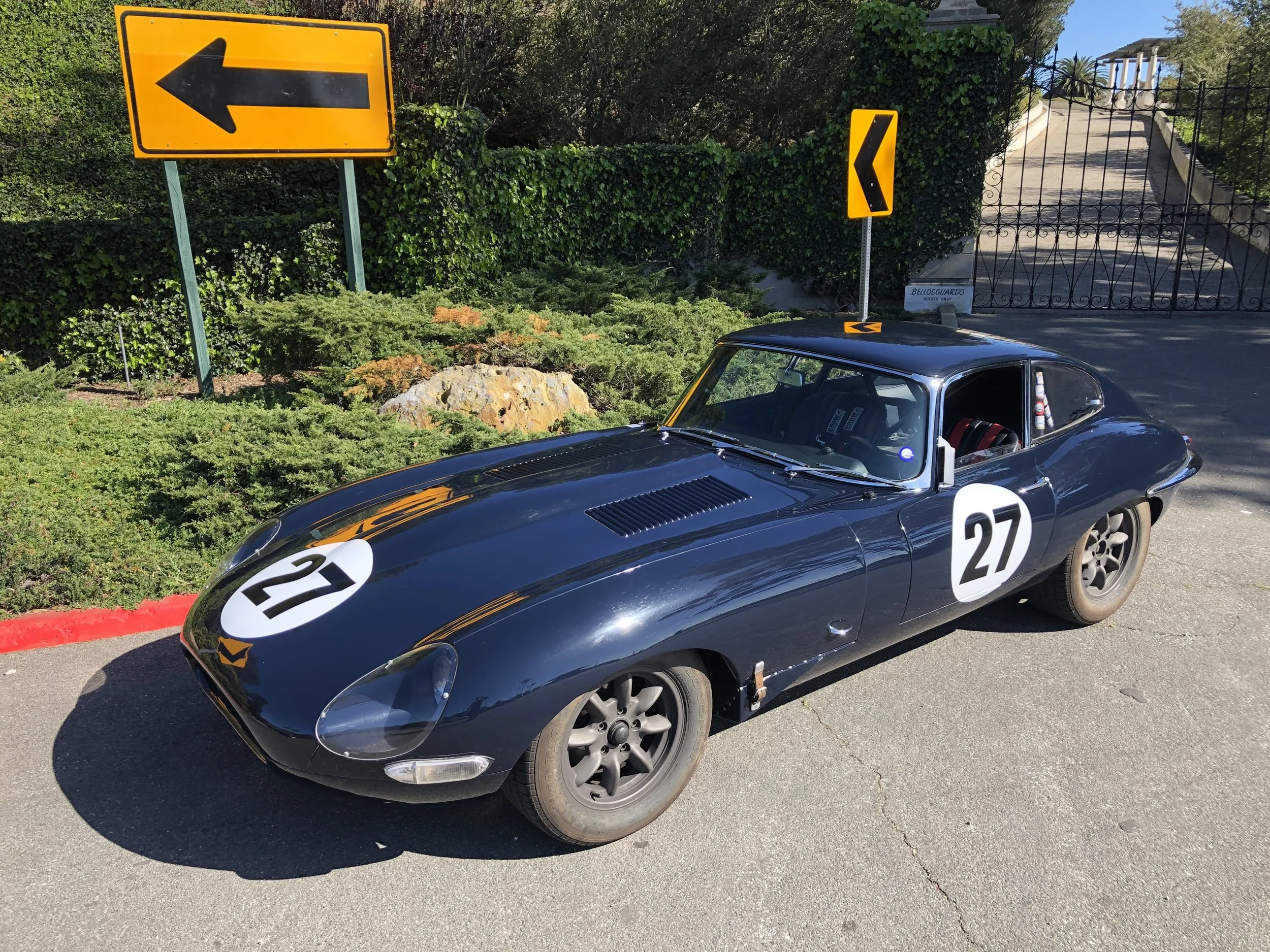 1963 Jaguar E Type FHC Vintage Race Car — Winning Makes