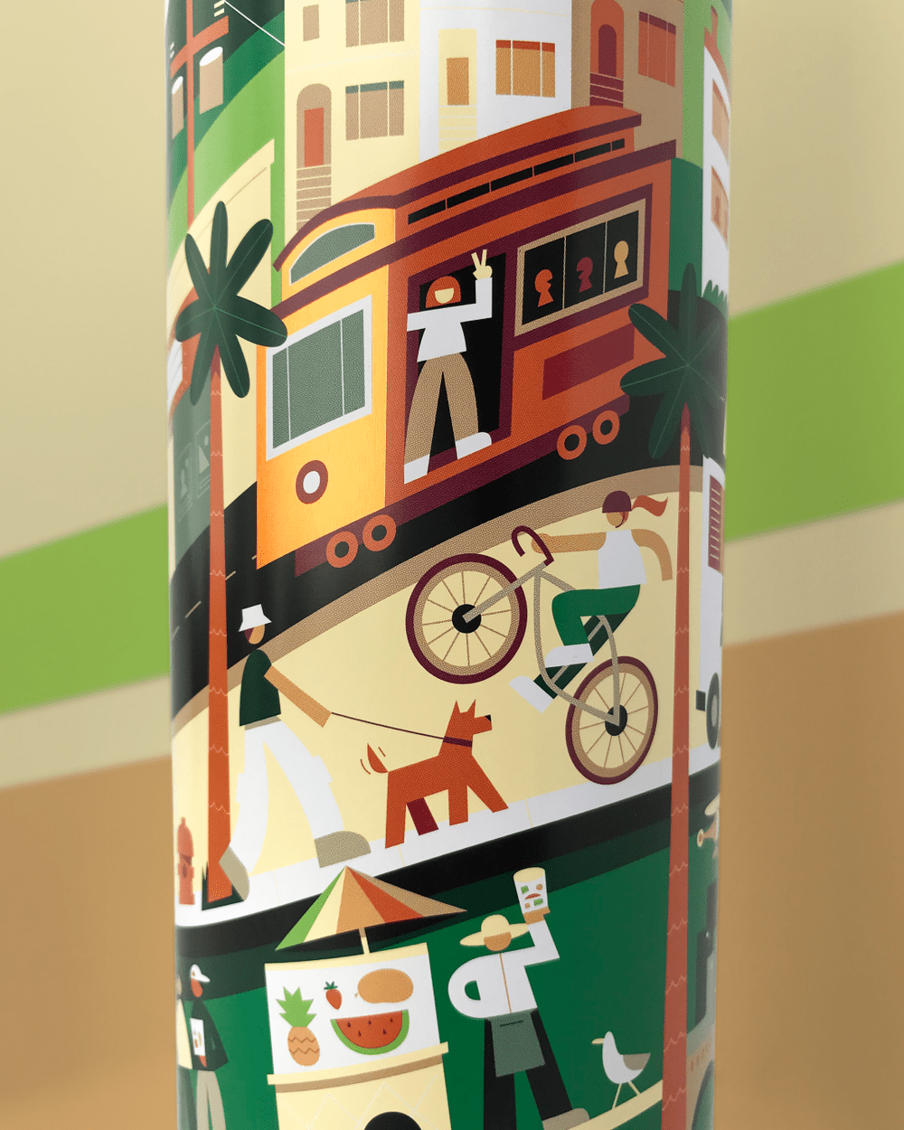 Jameson California Canister — Down the Street Designs